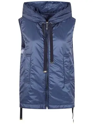 Max Mara Greengo Sleeveless Gilet - Blue