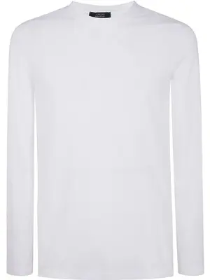 Zanone Long Sleeve T-shirts For Men