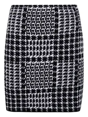 TWINSET Checked Mini Skirt