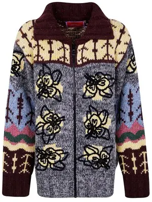 La DoubleJ Embroidered Cardigan - Multi