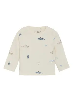 FIXONI Printed Long Sleeve T-shirt