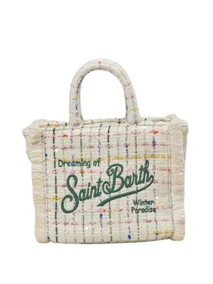 MC2 SAINT BARTH Vanity Mini Tweed Handbag