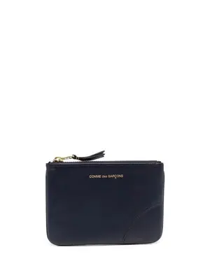 Comme Des Garçons Classic Leather Line Pouch - Blue