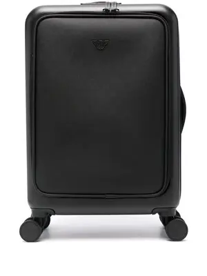 Emporio Armani Suitcase Trolley - Black