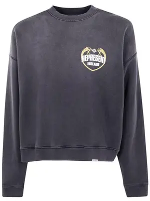 REPRESENT Angel Border Sweatshirt - Black