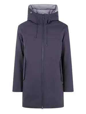 PEOPLE OF SHIBUYA Mitake Parka Coat - Black