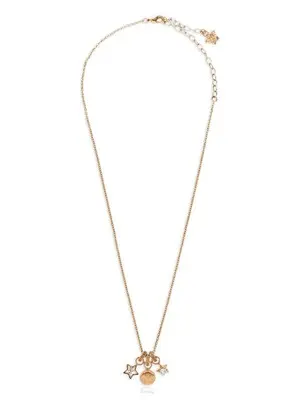 Versace Necklace Metal Strass - Metallic