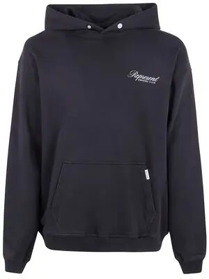 REPRESENT Owners Club Script Hoodie - Black