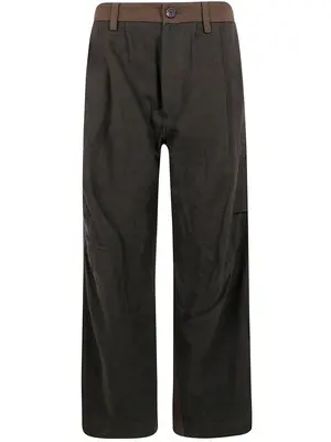 ZIGGY CHEN Patchwork Trousers
