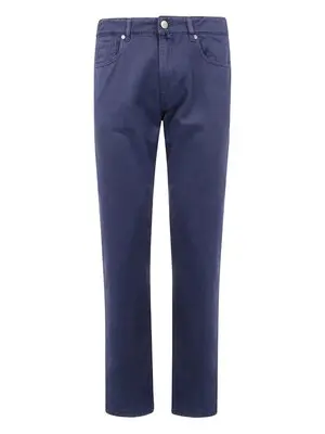 INCOTEX BLUE DIVISION Regular Fit Long Leg Jeans - Blue
