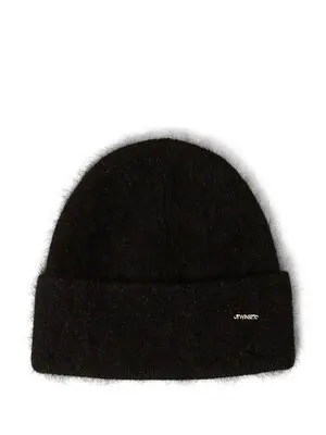 TWINSET Angora Blend Cap - Black