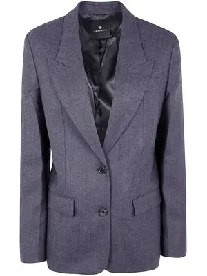 ANINE BING Ross Single-breasted Blazer