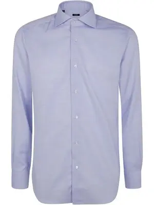 BARBA NAPOLI Classic Operatino Shirt - Blue