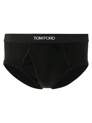TOM FORD UNDERWEAR Brief Cotton Stetch Jersey - Black