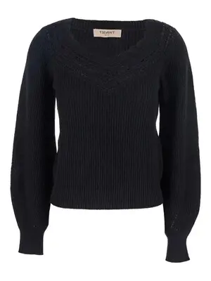 Twinset Boat Neck Knitwear For Women