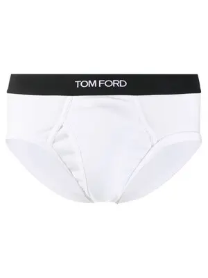 TOM FORD UNDERWEAR Brief Cotton Stretch Jersey - White