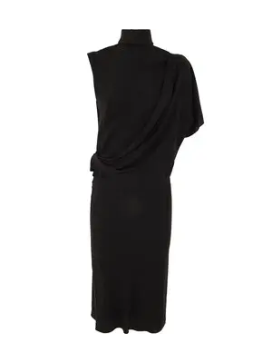 Celine Asymmetric Long Dress