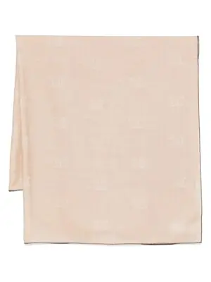Max Mara Persia Scarf 138x138 Cm - Brown