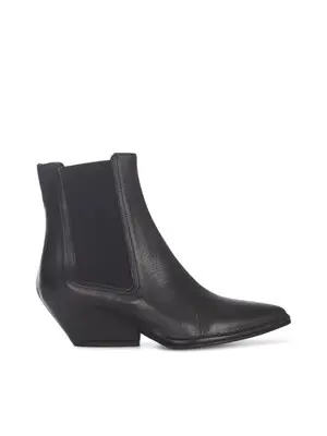 DEL CARLO Kobe Classic Texan Leather Point Boot