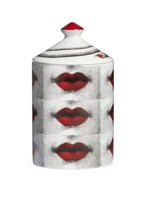 FORNASETTI Bocche Frutto Proibito" Small Candle - Multi