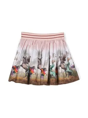 MOLO Printed Skirt