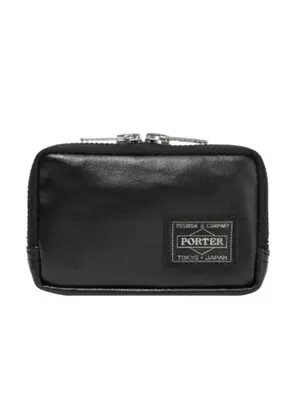 YOSHIDA PORTER Free Style Multi Coin Case - Black