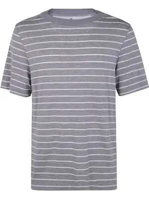 Brunello Cucinelli Classic Stripes Tee Shirt