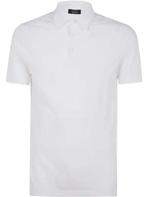 ZANONE Short Sleeves Polo Shirt - White
