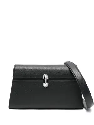 Savette Symmetry Shoulder Bag In Grained Calf Leather