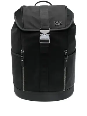 Michael Kors Aviator Double Zip Rucksack - Black