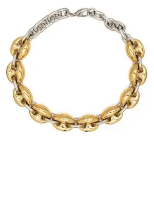 Rabanne Chain Necklace - Metallic