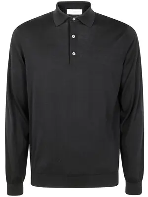 Filippo De Laurentiis Long Sleeve Polos For Men