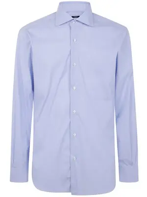 BARBA NAPOLI Popeline Stretch Shirt