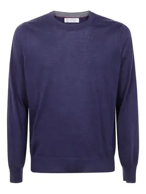 Brunello Cucinelli Round Neck Knitwear For Men