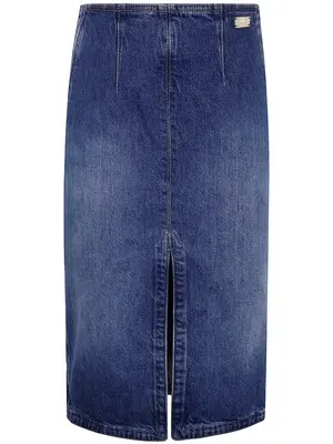 ELISABETTA FRANCHI ELISABETTA FRANCHI Denim Midi Skirt