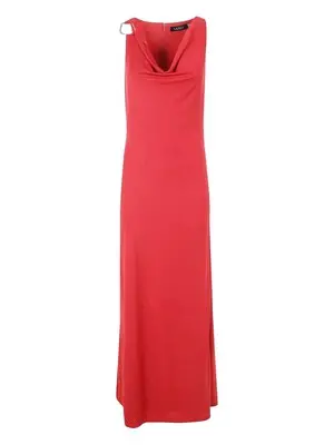 Ralph Lauren Sleeveless Gown Dress - Red