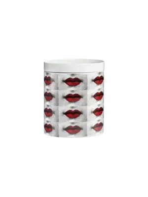 FORNASETTI Nel Mentre" Forbidden Fruit Large Candle - White