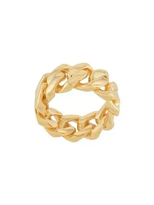 DARKAI Gold Cuban Ring - Metallic
