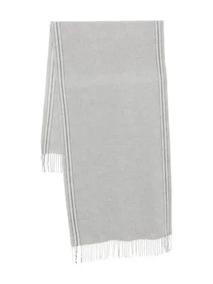 Brunello Cucinelli Classic Scarf - Gray