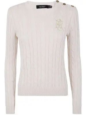Ralph Lauren Long Sleeve Pullover - Beige