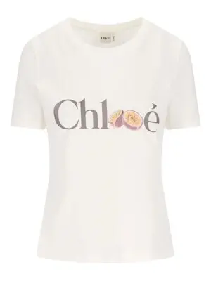 Chloé Classic Printed T-shirt