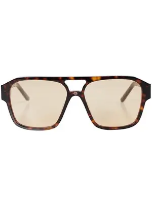 FACE.HIDE Square Frame Sunglasses - Multi