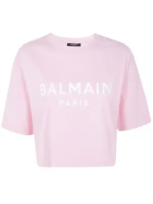 Women's Balmain Pink T-shirts