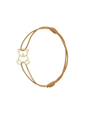 ALIITA Osito Brilliante Cord Bracelet - Yellow