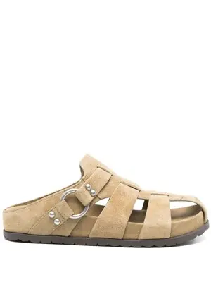 Ash Terry Suede Velours Sandals