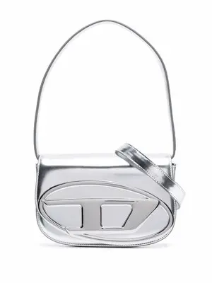 DIESEL 1dr Shoulder Bag - Metallic