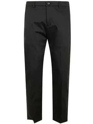 DEPARTMENT 5 Chino Prince Slim Crop - Black
