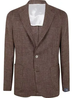 BARBA NAPOLI Single Breast Jacket