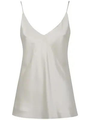White Silk Camisole