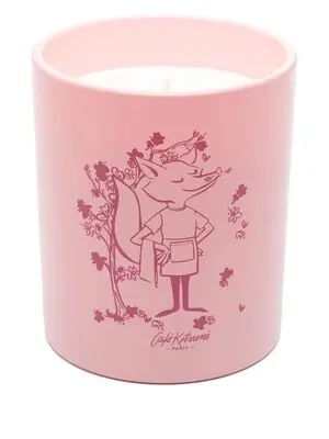 CAFE` KITSUNE` Sakura Blossom Candle - Beige